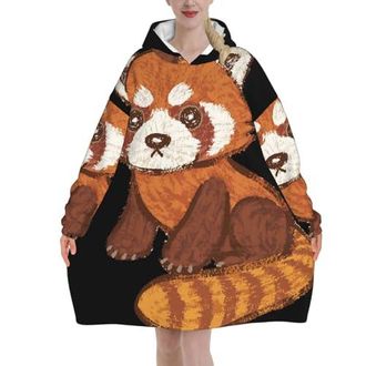 Generic Sweat &agrave; capuche Cat Warrior pour femme et homme adulte surdimensionn&eacute; pour une couverture douce et chaude