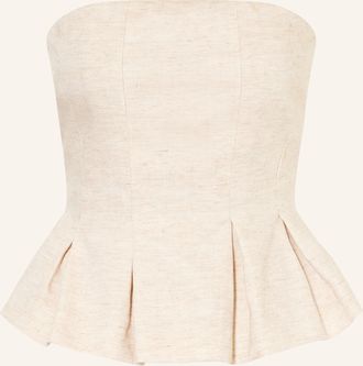 Gestuz Off-Shoulder-Top Gzriava beige