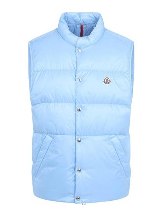 Moncler Blouson Rembourr&eacute; - Bleu Clair