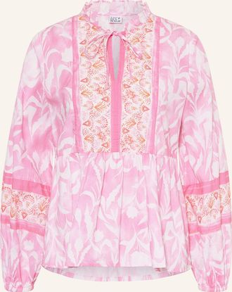 Emily van den Bergh Emily Van Den Bergh Blusenshirt Mit R&uuml;schen pink