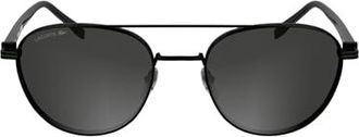 Lacoste Mens Sunglasses L271S/N - Matte Black with Lens