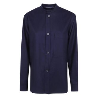 Sofie D'Hoore Bela Hemdkragen Shirt - - Blouses & Shirts - Damen - Blau - L