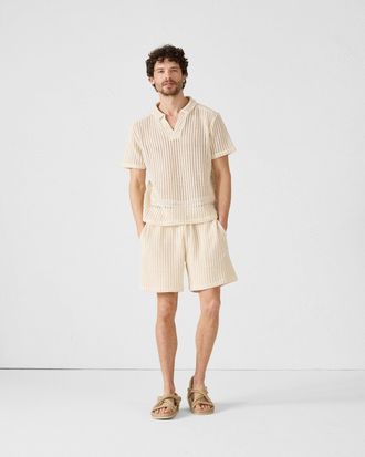 Jott Polo en maille de coton Naturel Bruno - Taille XXL