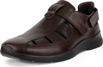 Ecco Herren Irving Fisherman Fischersandale, Potting Soil, 50.5 EU