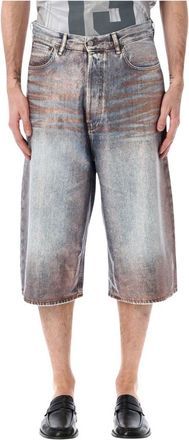 Acne Studios Homme, Shorts, Bleu, Taille: L Judda Glitter Short