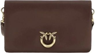 Pinko Pinko, Femme, Sacs, Brun, Taille: ONE Size Love Bag Click Soft Horizontal Mini