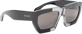 Alaia Sonnenbrille - Schwarz