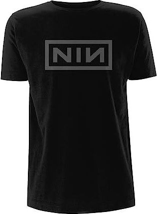 Nine Inch Nails T-shirt classique avec logo noir, Noir/blanc, 2X