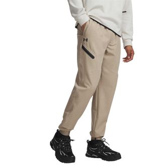 Under Armour Unstoppable Jogginghosen f&uuml;r Herren (Beige/Schwarz)