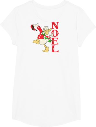 Disney Vintage Donald Duck Noel Holiday T-Shirt T-Shirt