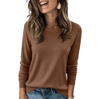 Generic Pull Femme Chic Et Elegant Chaud Pulls Laine Noir Pulls, Gilets Et Sweats Vetement Mode Long Haut Oversize Rouge WomenS Taille Blanc Hiver Cachemire G