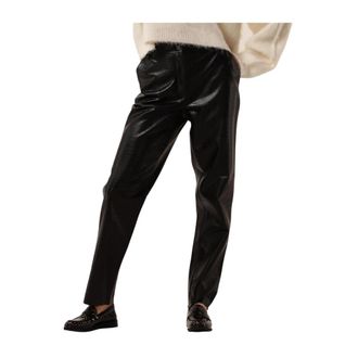 Bruuns Bazaar Croco Dagga Hose - - Trousers - Damen - Schwarzk - S