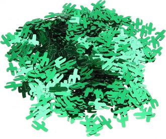 OSALADI 5 Beutel Kaktus Papierkonfetti Party Tischdeko Leicht Rei&szlig;fest 15g f&uuml;r Geburtstag Hochzeit Karneval