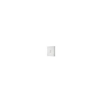 Teamson Home Teamson Home - Armoire &agrave; pharmacie murale en bois pour salle de bain avec &eacute;tag&egrave;res r&eacute;glables blanc EHF-F0007