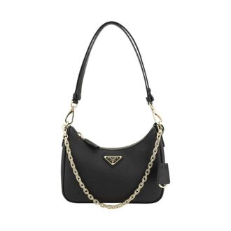 Prada ReEdition 2000 Mini Chain Bag - - Bags - Damen - Schwarzk - ONE SIZE