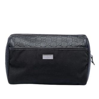 Gucci Pre-owned Vintage Embossed Clutch - - Pre-owned - Damen - Schwarzk - ONE SIZE