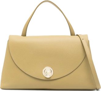 Coccinelle medium Nikla turn-lock tote bag - Gr&uuml;n