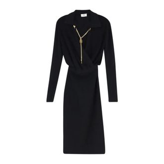 Elisabetta Franchi Damen, Kleider, Schwarzk, SGr&ouml;&szlig;e