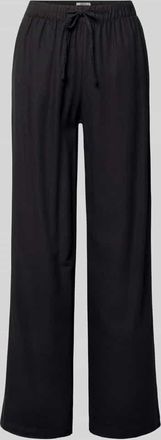 Only Wide Leg Leinenhose mit elastischem Bund Modell GOA