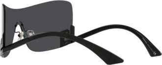 Versace Femme, Accessoires, Noir, Taille: ONE Size Acetate Square Frame Lunettes de soleil