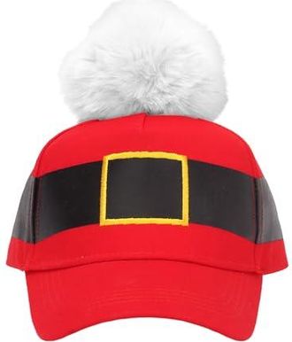 Generic Casquettes de baseball de P&egrave;re No&euml;l | Couvre-chef r&eacute;glable pour les vacances dhiver - Chapeaux de P&egrave;re No&euml;l Trucker - pour hommes, femmes, adultes, lu