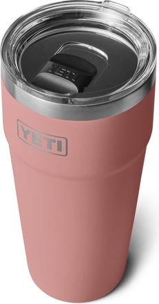 Yeti Rambler Stapelbarer Becher Mit MagSlider Deckel, Sandstone Pink, 30 oz (887 ml)