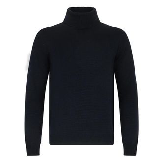 Roberto Collina Homme, Pulls, Bleu, Taille: S Pull Col Roul&eacute;
