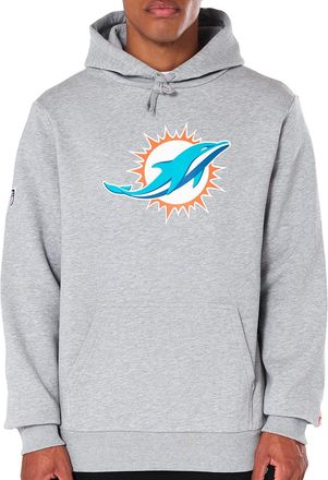 New Era Miami Dolphins NFL Team Logo Hoody Grau Kapuzenpullover - XXL