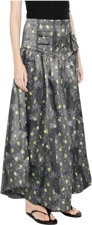 Ganni Femme, Jupes, Multicolore, Taille: 38 FR Polyester Elastane Skirt