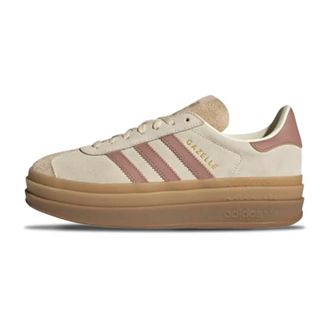 adidas Femme, Chaussures, Beige, Taille: 39 1/3 EU Gazelle Bold W Crew White Baskets