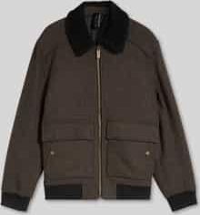 Tom Tailor Bomberjacke mit abnehmbarem Fellkragen