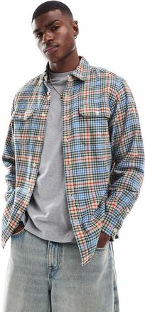 Levi's Jackson - Chemise style workwear en flanelle &agrave; carreaux - Multicolore-Bleu