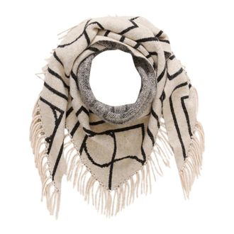 Soaked In Luxury Slhedaya Dreieckstuch - - Accessories - Damen - Beige - ONE SIZE
