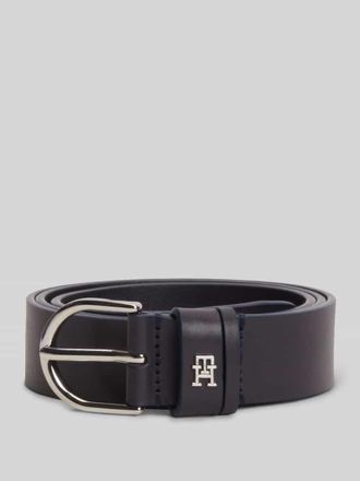 Tommy Hilfiger G&uuml;rtel aus echtem Leder mit Logo-Applikation