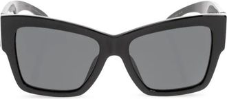 Dolce & Gabbana Femme, Accessoires, Noir, Taille: 55 MM Lunettes de soleil rectangulaires en ac&eacute;tate