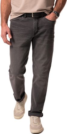 Boston Park Herren gro&szlig;e Gr&ouml;&szlig;en Menswear L-8XL Jeans FLEXLASTIC, Bauchfit, Regular Fit, 5-Pocket, bis 72/36 Grey Denim 72 839826905-72