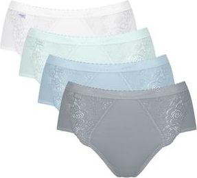 sloggi Lot de 4 slips en coton m&eacute;lang&eacute;