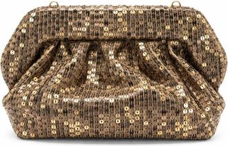 Themoir&egrave; Gea Strass Clutch - - Bags - Damen - Gelb - ONE SIZE