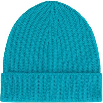 Malo ribbed hat - Blau