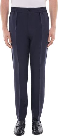 Fursac Pantalon &eacute;lastiqu&eacute; en flanelle de laine - Taille XL - Homme