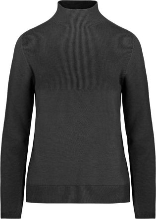 Bomboogie Femme, Pulls, Noir, Taille: 42 FR Pull sans couture &agrave; col roul&eacute;