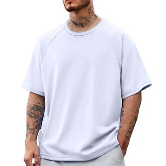 Generic T-shirt pour homme &agrave; manches courtes Basketball Sport Split T-shirt Apparence Costume Hommes &Eacute;chauffement Tir Transpiration S&eacute;chage Rapide Coll&egrave;ge &Eacute;tu