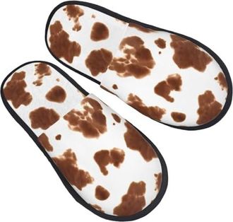 Generic Chaussons Imprimé Léopard Réaliste Lavables Pantoufles Confortable Slippers Pour Hôtels DIntérieur Unisex L
