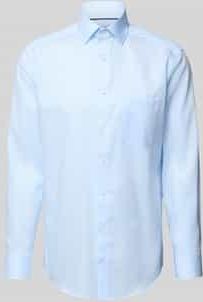 Olymp Modern Fit Business-Hemd aus Baumwolle mit Kentkragen