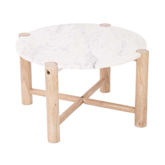 Butlers Marvelous Beistelltisch Marmor