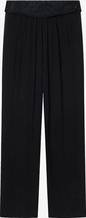 Isabel Marant Pantalon Guylene - Femme - Noir - Taille36 - Isabel Marant - Collection &Eacute;t&eacute; Femme - Nouvelle Collection Capsule La Riviera
