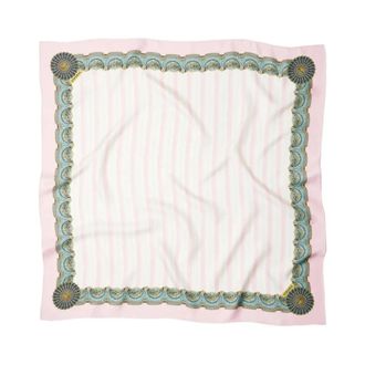 Versace Foulard 90x90 Seidenc Twill Bio Print The Encore - - Accessories - Damen - Mehrfarbig - ONE SIZE