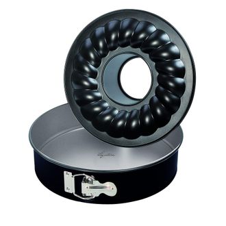 Lagostina Leckere Springform mit Rei&szlig;verschluss und zwei austauschbaren B&ouml;den aus antihaftbeschichtetem Stahl, Durchmesser 26 cm, Backblech bis 210&deg;