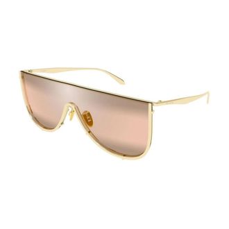 Alaia Shield Sonnenbrille - - Accessories - Damen - Gelb - ONE SIZE