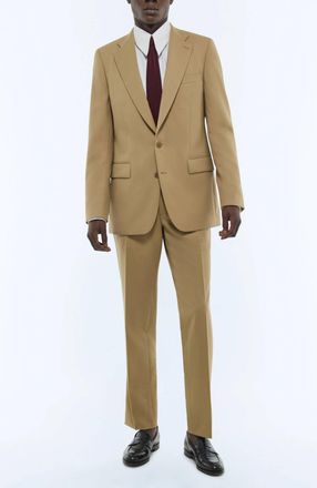 Fursac Costume ajust&eacute; en serge de laine - Taille 44 - Homme